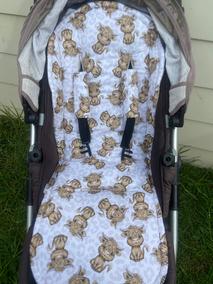 Pram Liner Universal Highland Cows – ChalkandCheeseCreations