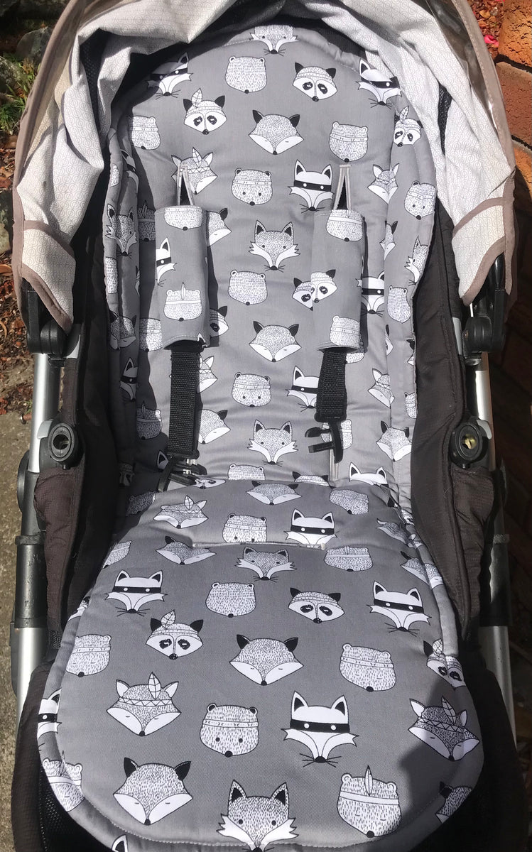 Pram Liner Universal Grey Fox – ChalkandCheeseCreations
